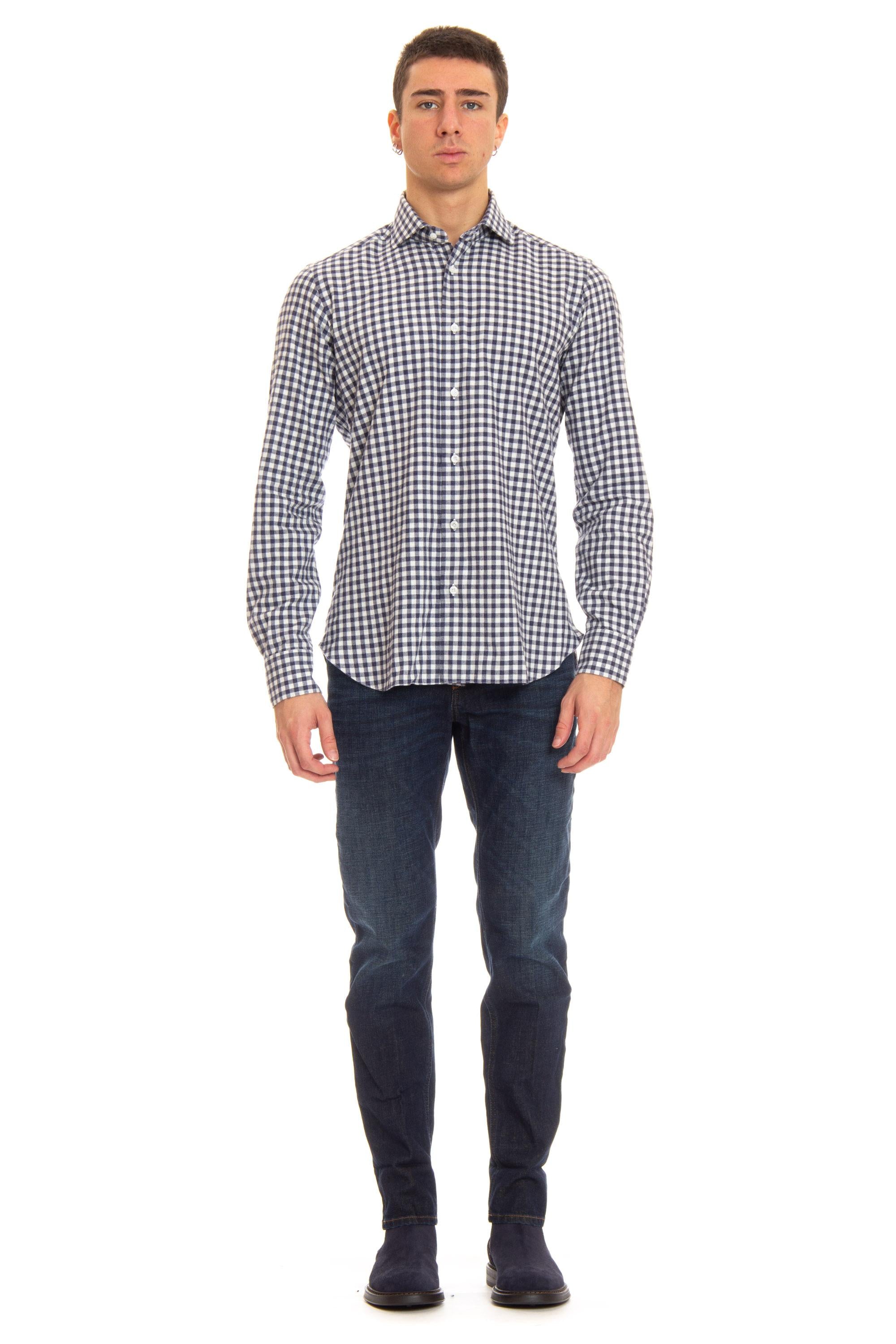 Camicia etichetta Dandylife fantasia quadretto